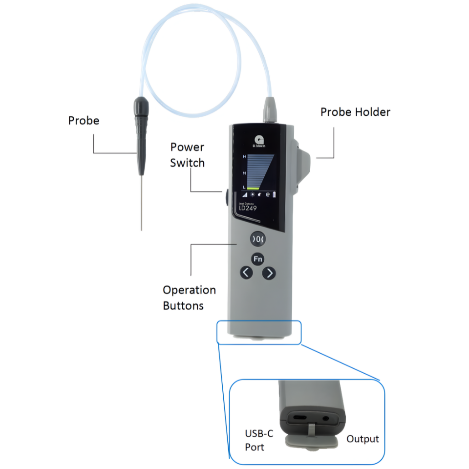 LD249 Gas Leak Detector – Portable, Accurate Leak Detection | GL Sciences | GL Sciences