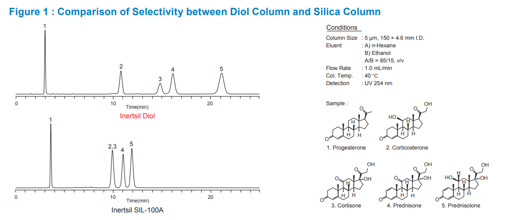 Inertsil Diol SEC HPLC Columns | GL Sciences