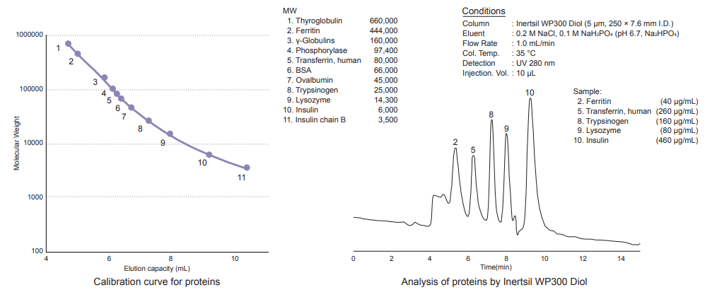 Inertsil WP300 Diol SEC HPLC Columns | GL Sciences