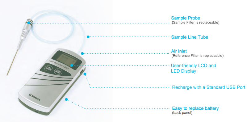 LD239 Helium Gas Leak Detector - GL Sciences® | GL Sciences